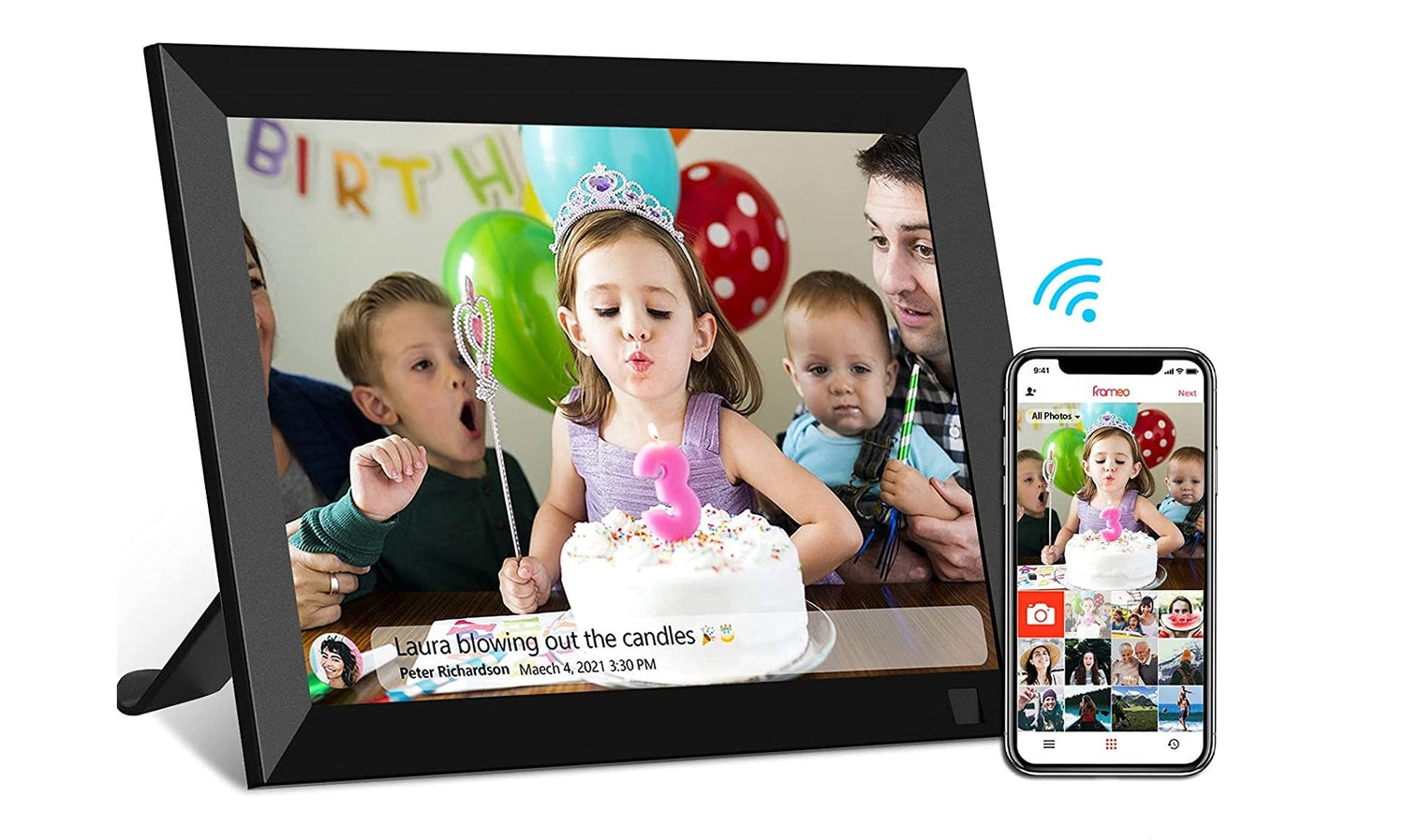 Connected Photo Frame – LuvLink® New Zealand